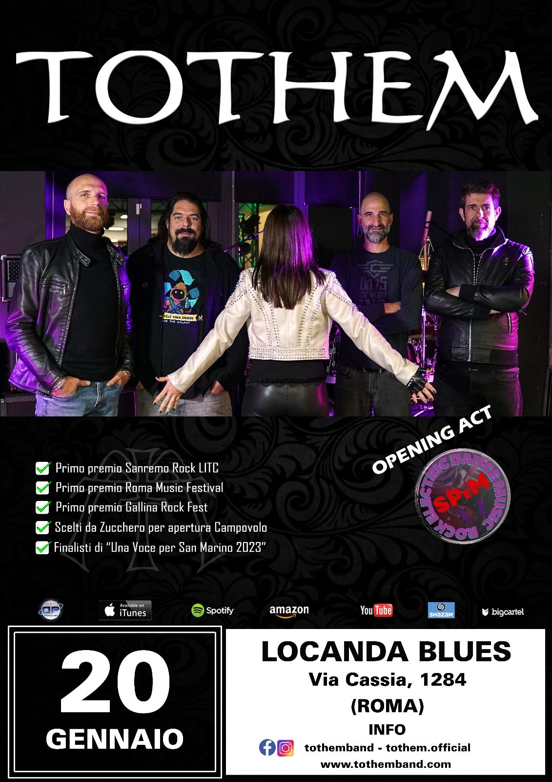 Tothem : presentano la nuova cantante con un concerto evento - Metal News